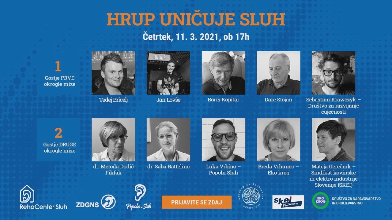 Hrup uničuje sluh - SpletnaTV