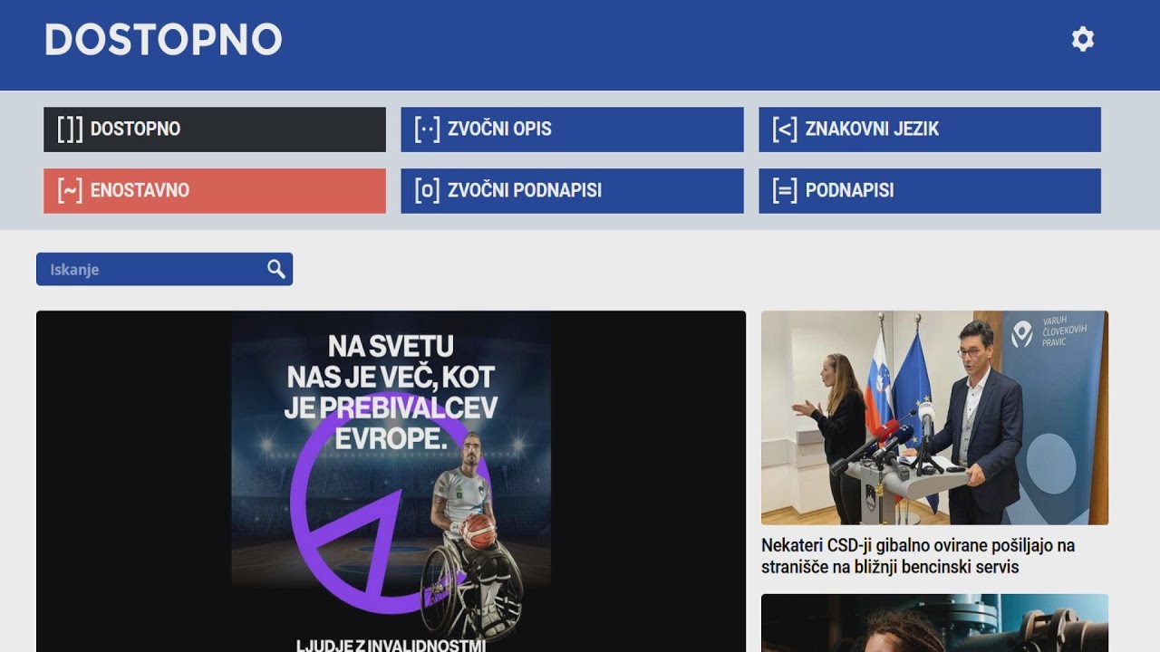 Gluha in naglušna skupnost: »Čim prej želimo dostopnost avdiovizualnih vsebin!« - SpletnaTV